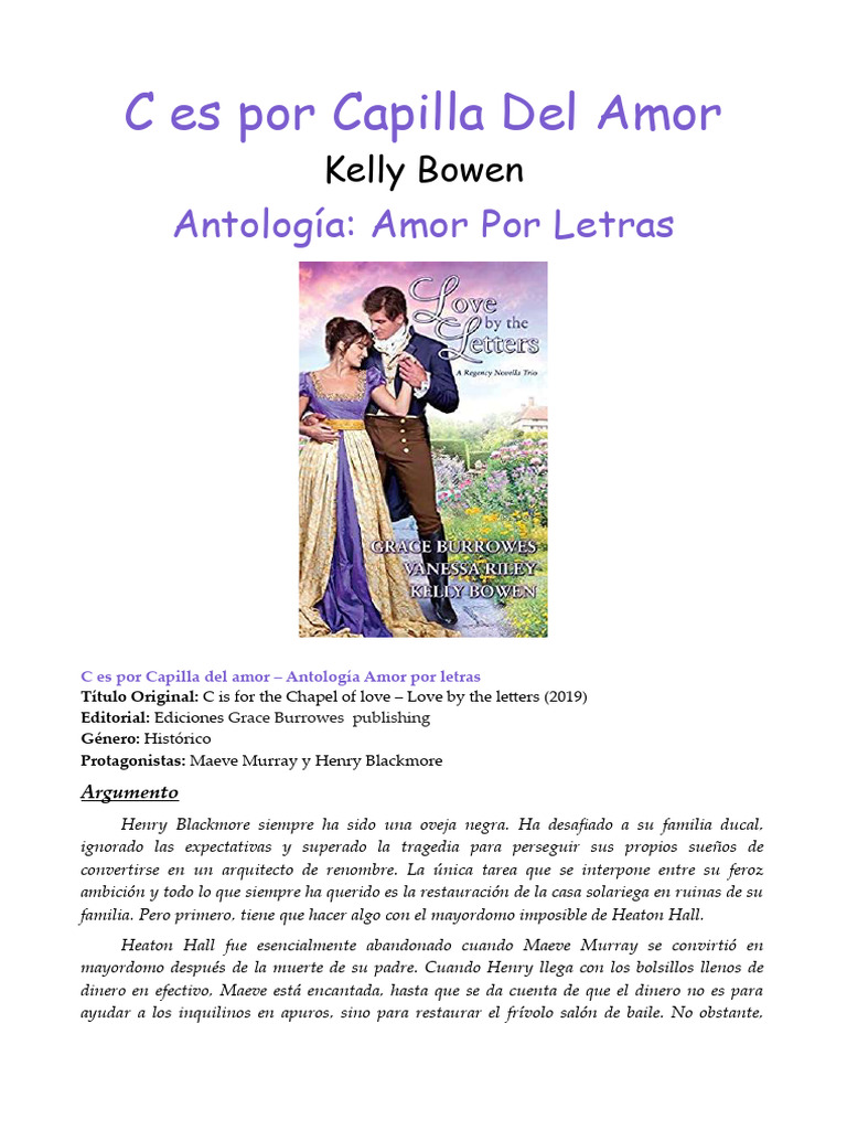 03 - C Es Por Capilla Del Amor | PDF | Amor | Arado