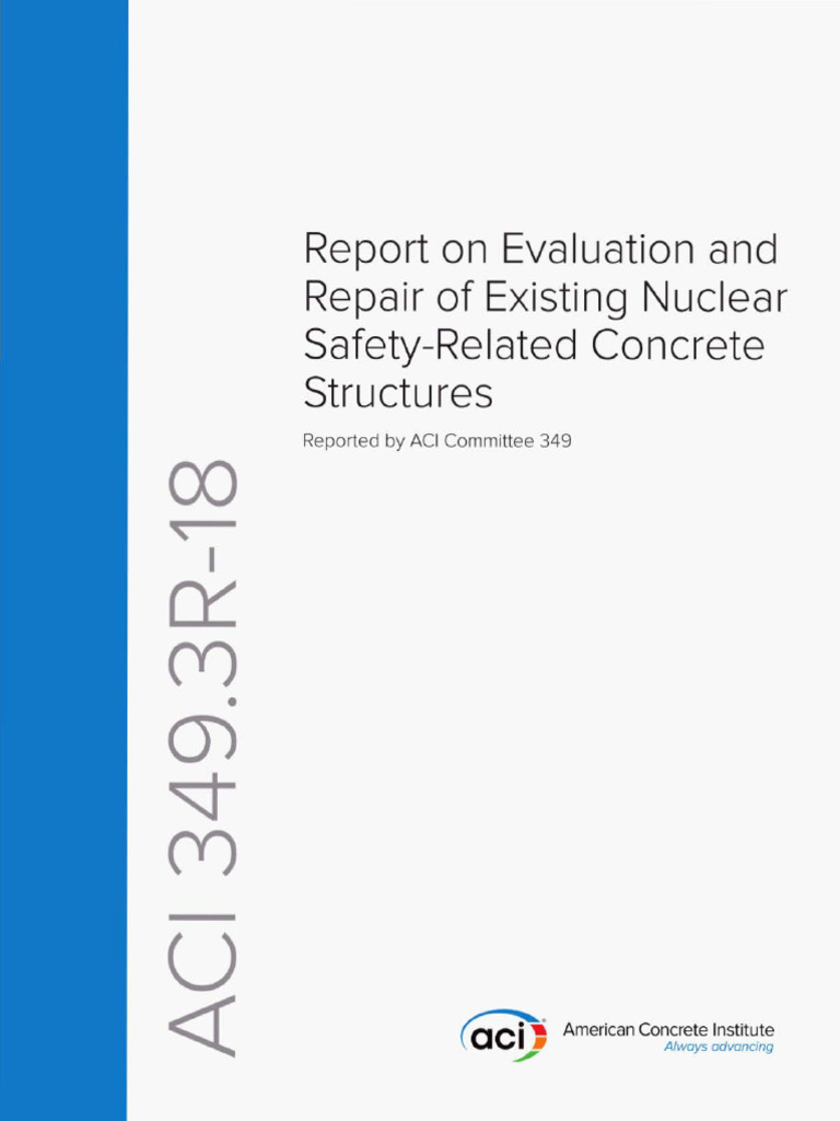 Evaluation of Nuclear Concrete Structures | PDF
