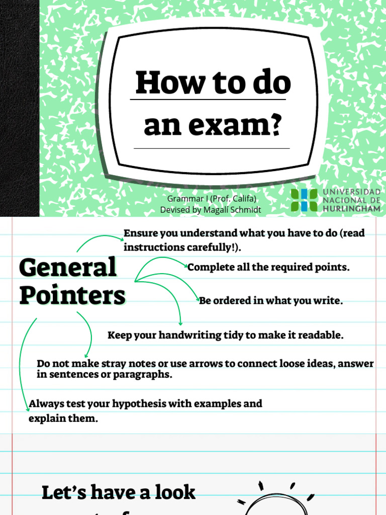 Exam Tutorial | PDF | Lexicon | Morphology (Linguistics)