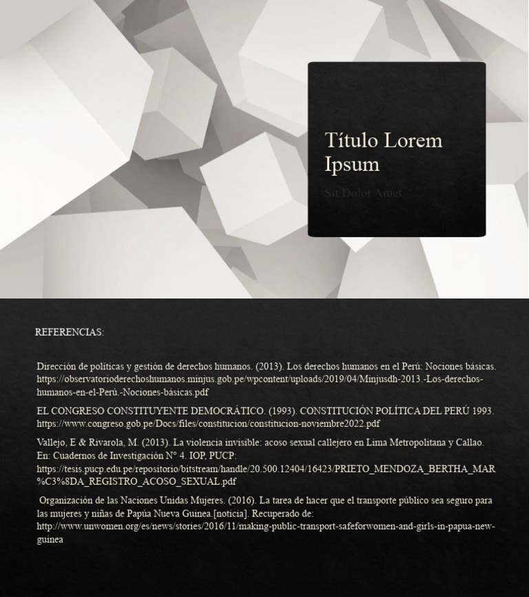 Título Lorem Ipsum | PDF