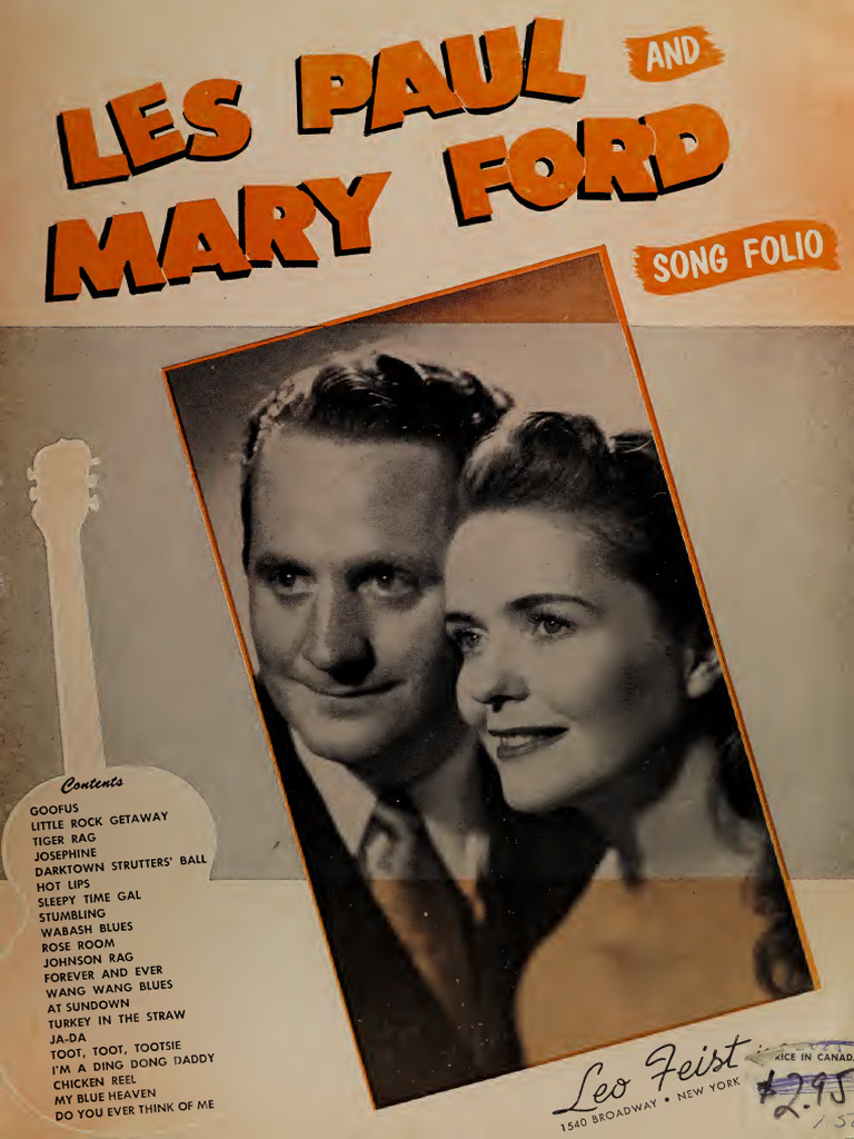 Les Paul and Mary Ford - Song Folio | PDF | Musicology