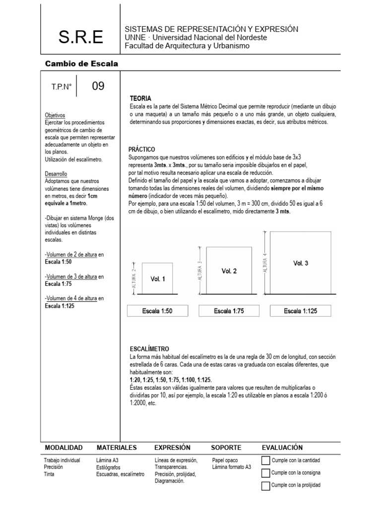 TP N°9 | PDF | Volumen | Dibujo