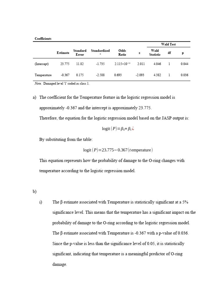 MATH 1281 - Unit 8 Assignment | PDF | Logistic Regression | Linear Regression