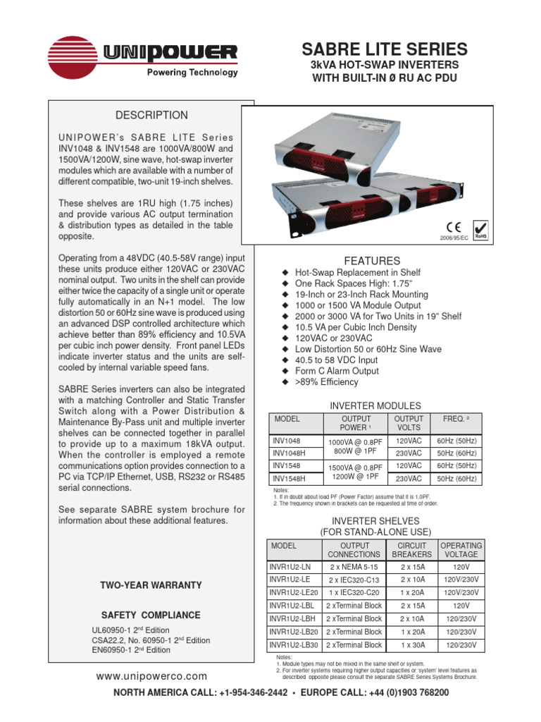 INV1548 | PDF | Power Inverter | Electrical Engineering