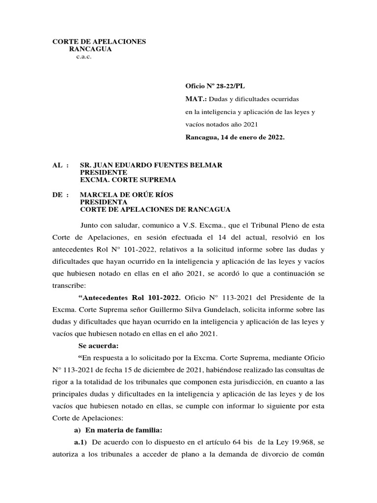 3 9+Corte+de+Apelaciones+de+Rancagua+2022 | PDF | Apelación | Divorcio