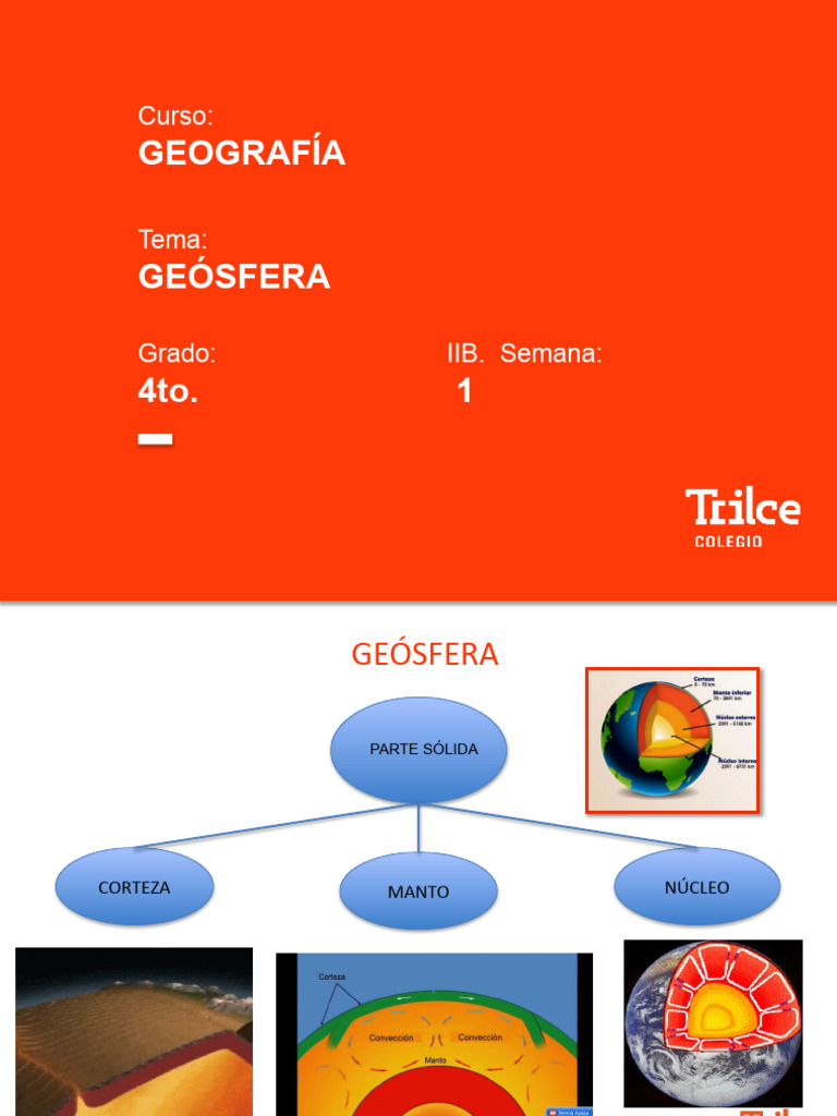 GG - 4to Geosfera - Sem3 | PDF | Estructura de la tierra | Física ...