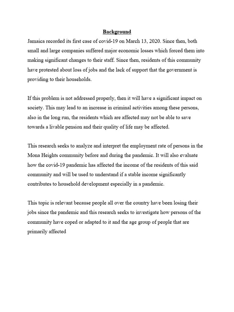 SAMPLE BACKGROUND | Download Free PDF | Leadership | Economies