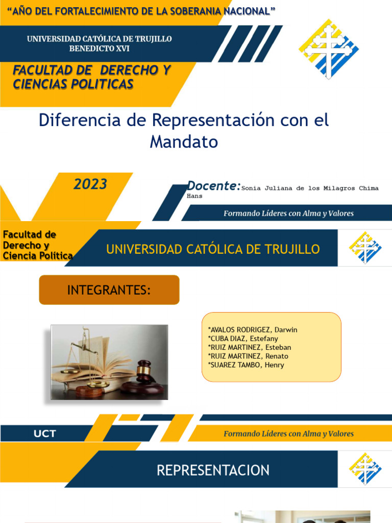 Diferencia de Representación con el Mandato -ACTO JURIDICO | Descargar gratis PDF | Justicia ...