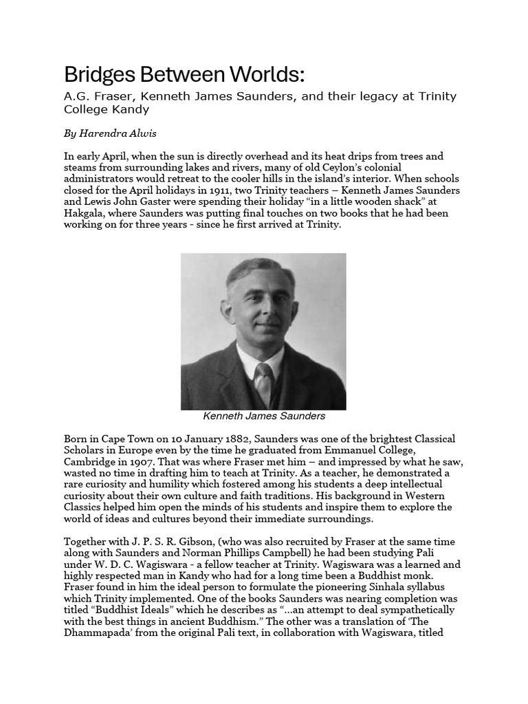 Bridges Between Worlds | PDF | Wisdom | Missionary