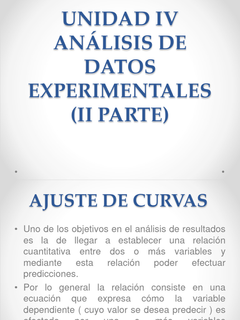 Unidad 4_Parte II_2024 | PDF | Análisis de regresión | Ecuaciones