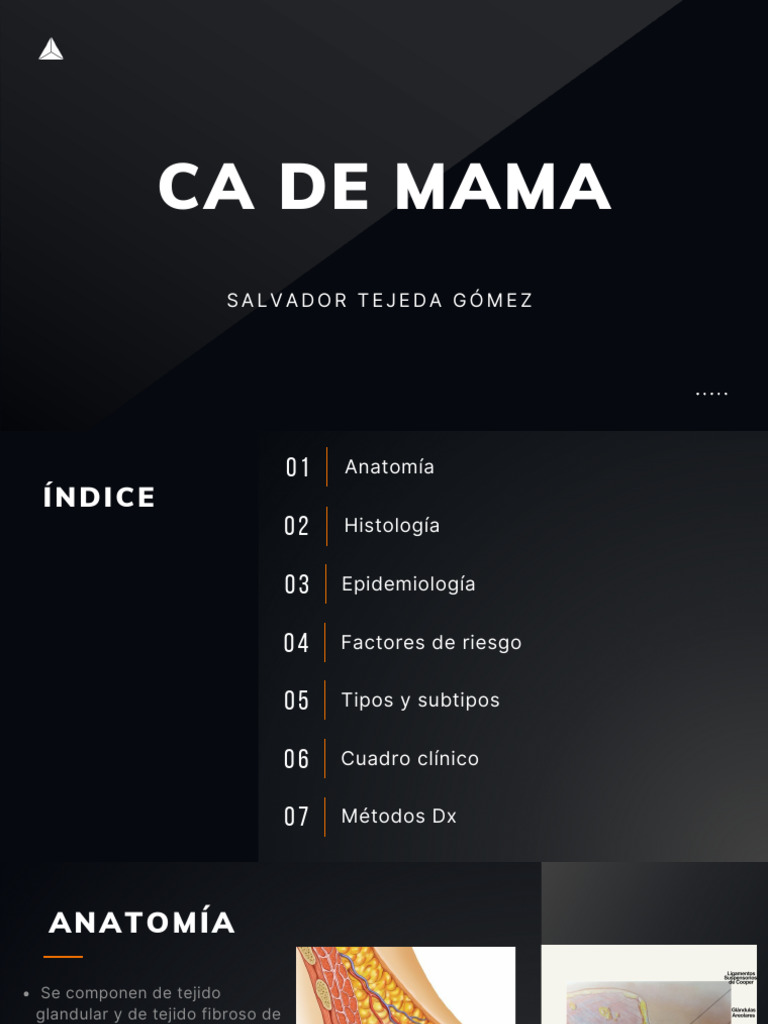 CA DE MAMA | PDF | Pecho | Cáncer de mama