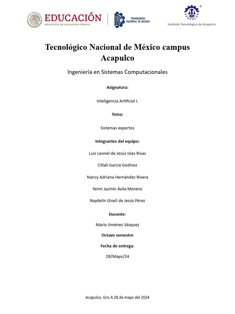 Propuesta IA | PDF | Inteligencia artificial | Inteligencia (IA) y ...