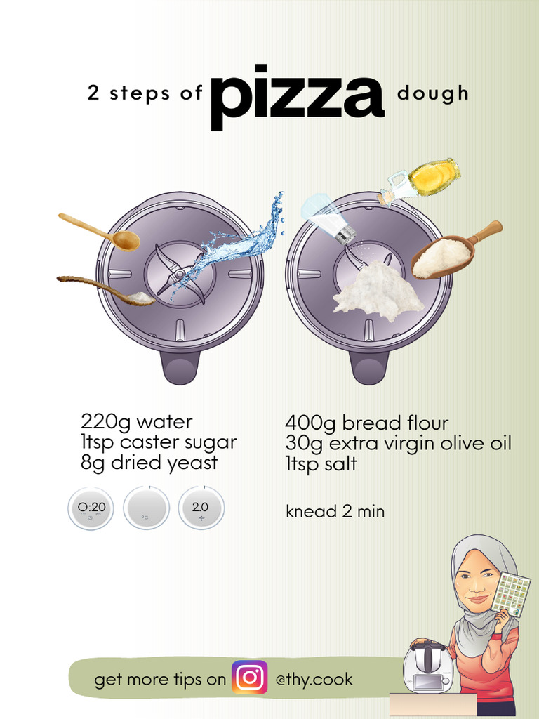 Thermomix cooking tips | PDF | Pizza | Mozzarella
