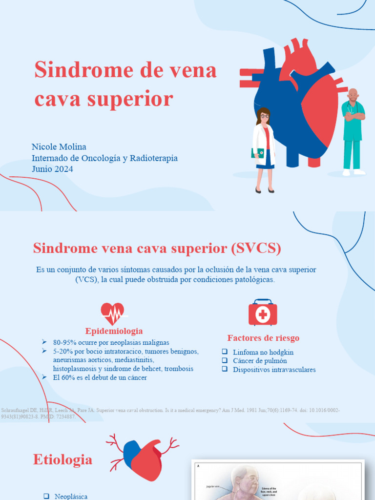 Síndrome de Vena Cava Superior: Causas y Tratamiento | PDF | Cáncer ...