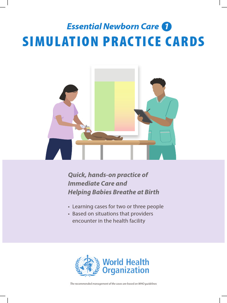 ENC 1 - Simulation Practice Cards - English - Print | PDF | Infants ...