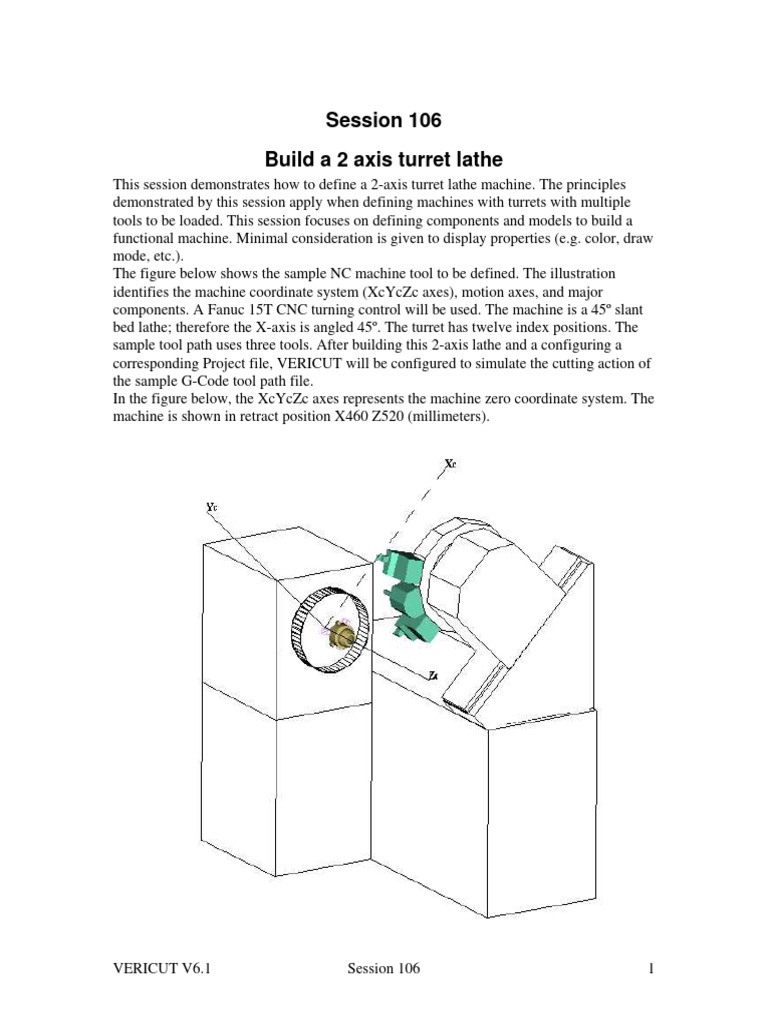 session_106_build_a_2axis_turret_lathe | PDF | Machine Tool | Numerical ...