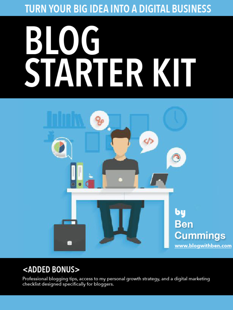 The Blog Starter Kit-Blog With Ben | PDF | Word Press | Domain Name