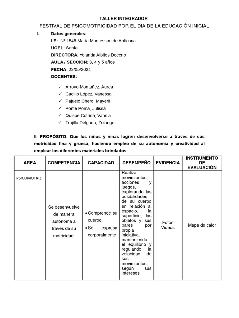 Psicomotricidad Por El Dia de La Educacion Inicial | Descargar gratis ... Psicomotricidad Por El Dia de La Educacion Inicial | Descargar gratis ...