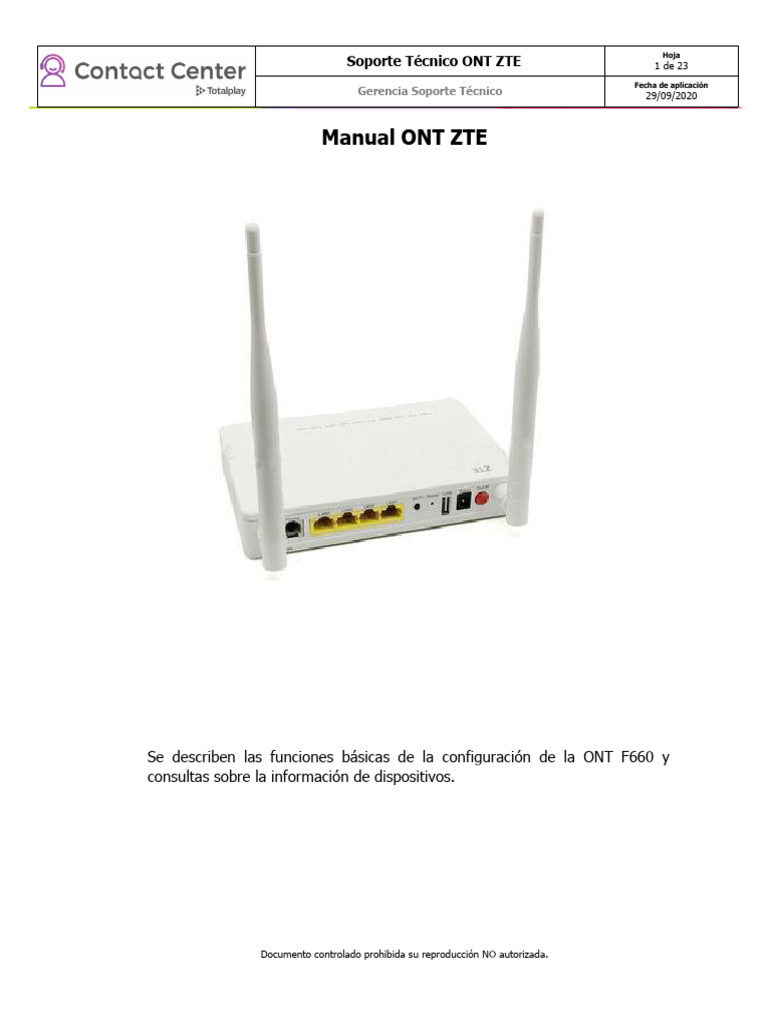 Manual ONT ZTE - v3 | PDF | LAN inalámbrico | Contraseña