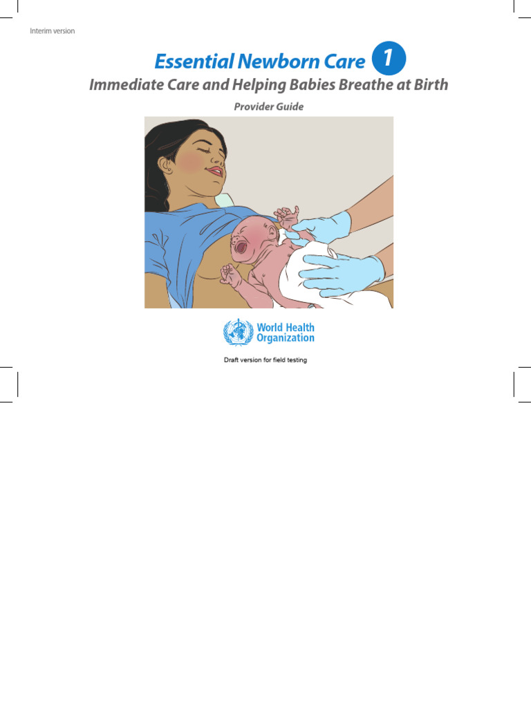 ENC 1 - Provider Guide - English - Print | PDF | Childbirth | Pregnancy