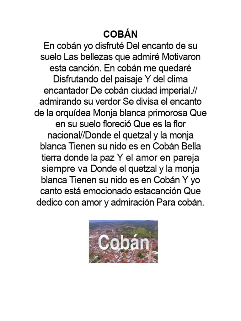 COBÁN | PDF