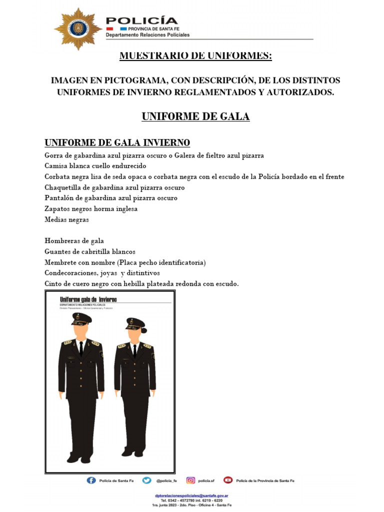 Uniformes | PDF | Ropa | Moda