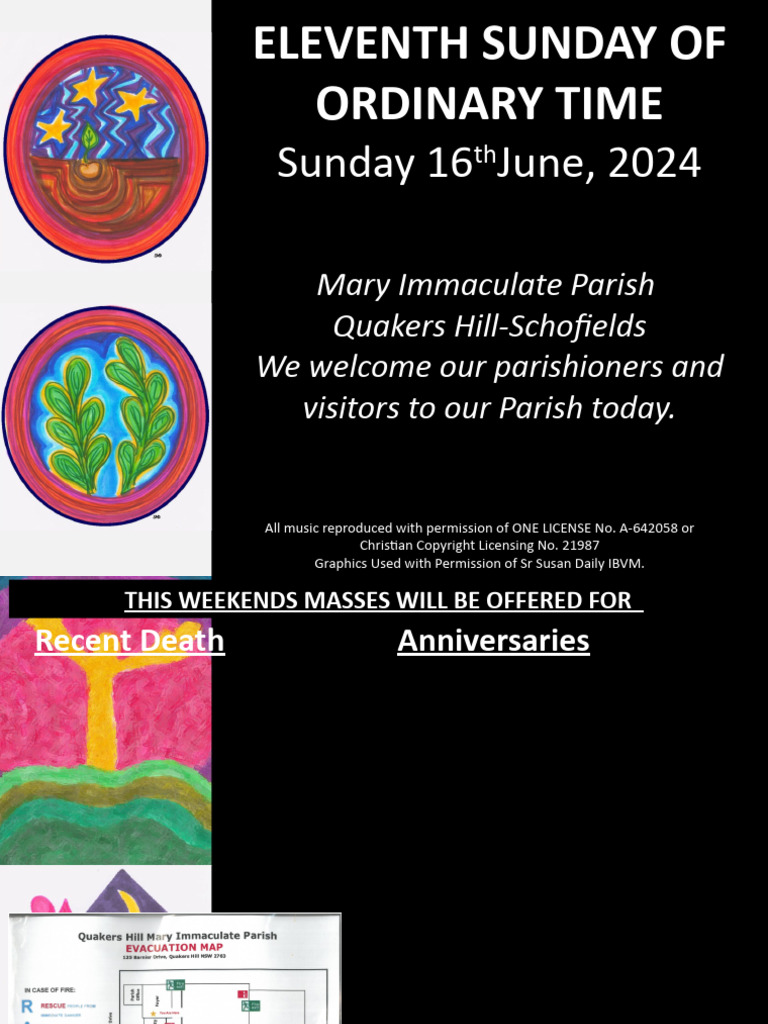 11th Sunday in Ordinary Time - Template 1 | PDF | Lord's Prayer | Glory ...