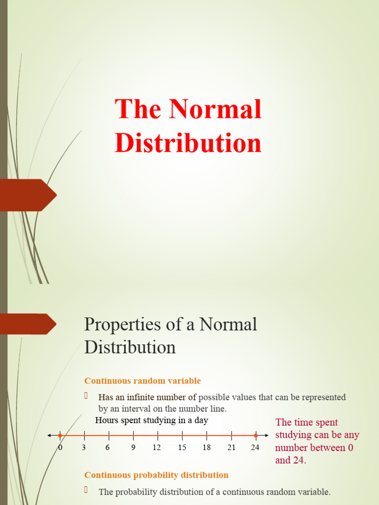 Normal Distribution Pdf Normal Distribution Standard Deviation