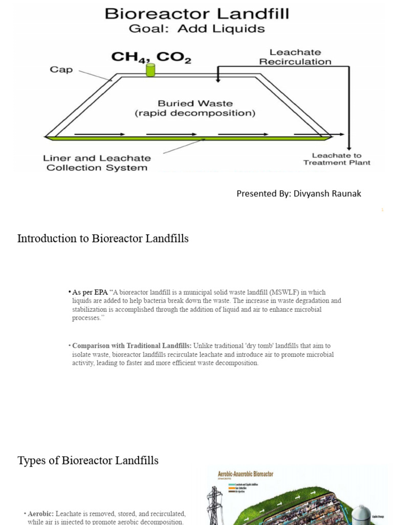 Bioreactor Landfills | PDF | Landfill | Anaerobic Digestion