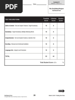 Grade 2 Assessment | PDF | Reading Comprehension | Fluency