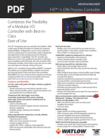 Watlow F4T Controller Installation and Troubleshooting User Guide | PDF ...