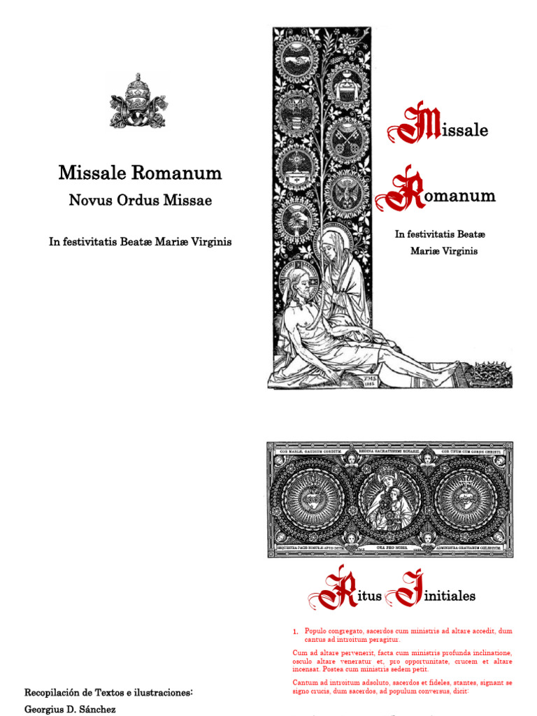 Misale Romanum | PDF