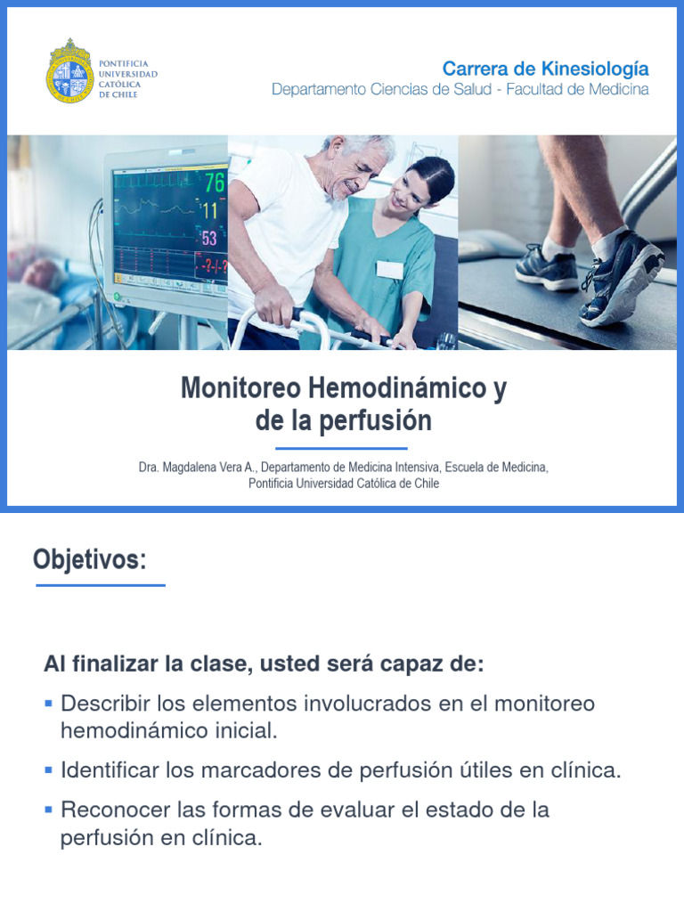 Clase 5 Monitorización hemodinámica y de la perfusión | Descargar ...