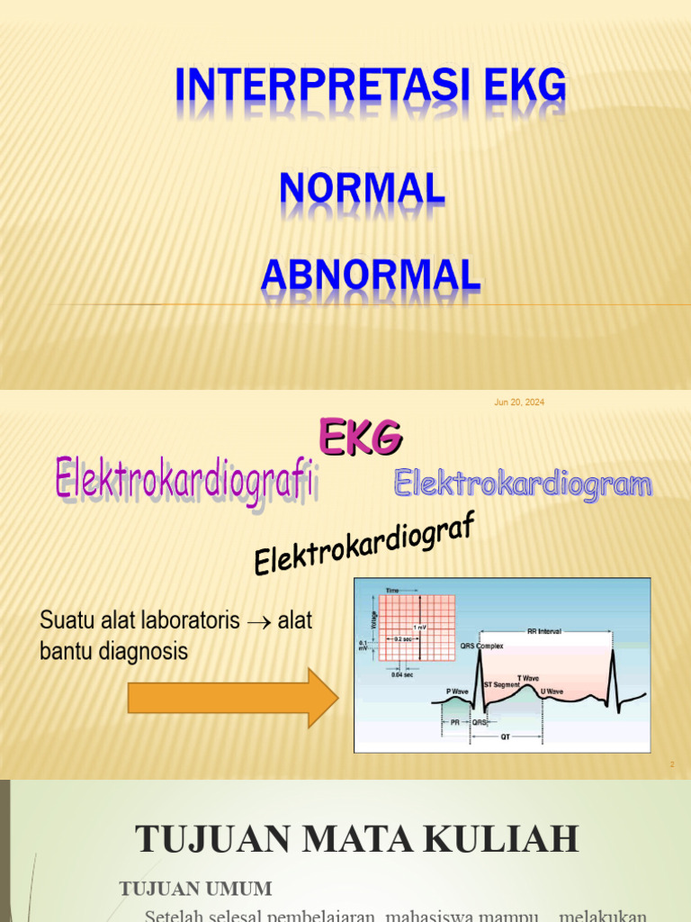 Interpretasi Ekg | PDF