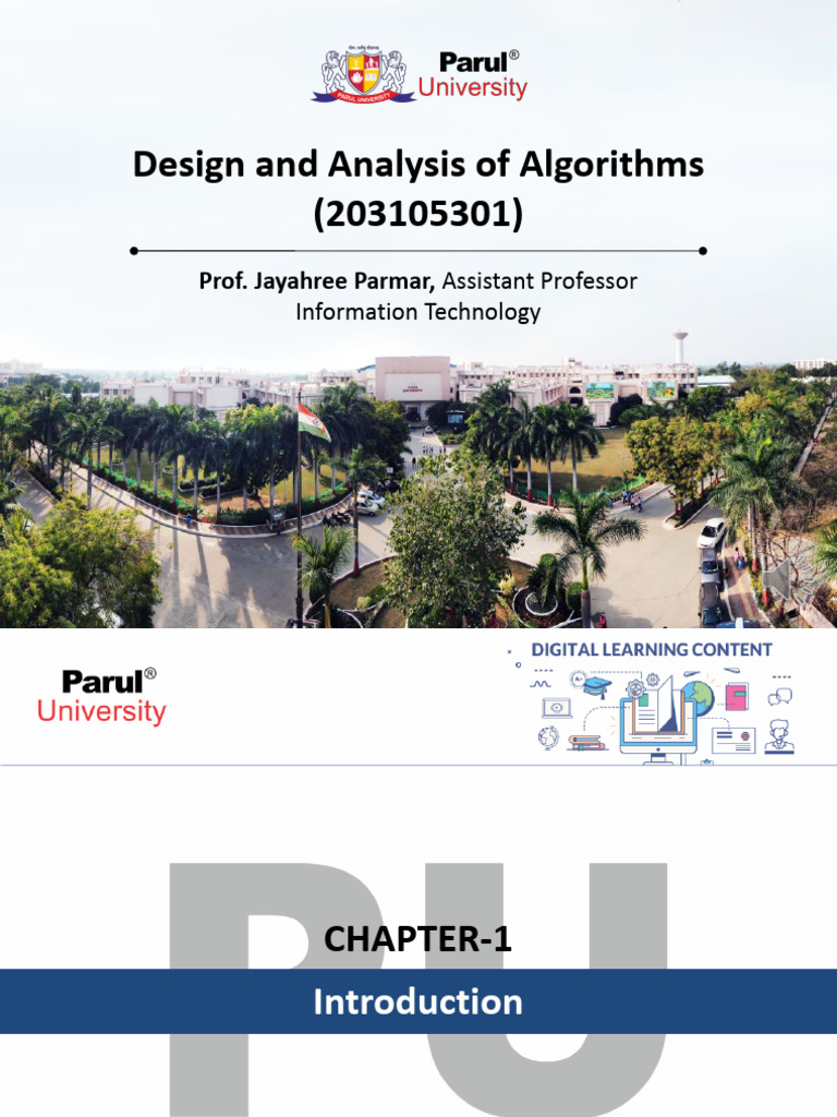 CH1 Part1 | Download Free PDF | Time Complexity | Recurrence Relation