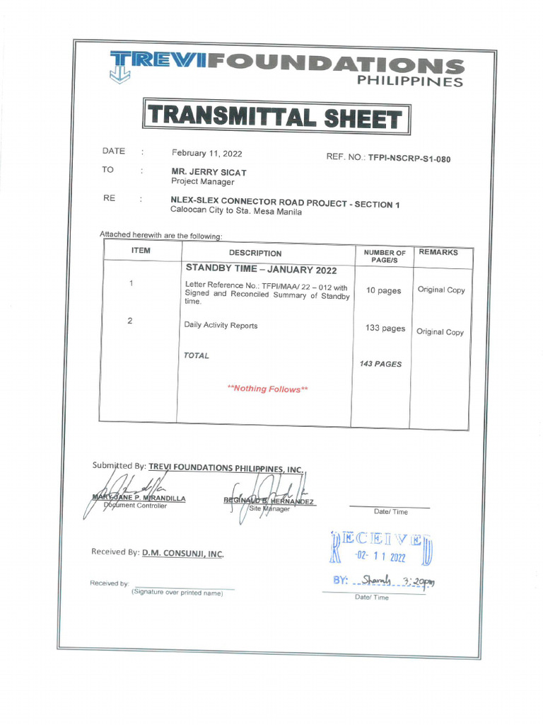 Standby 2022 01 | PDF