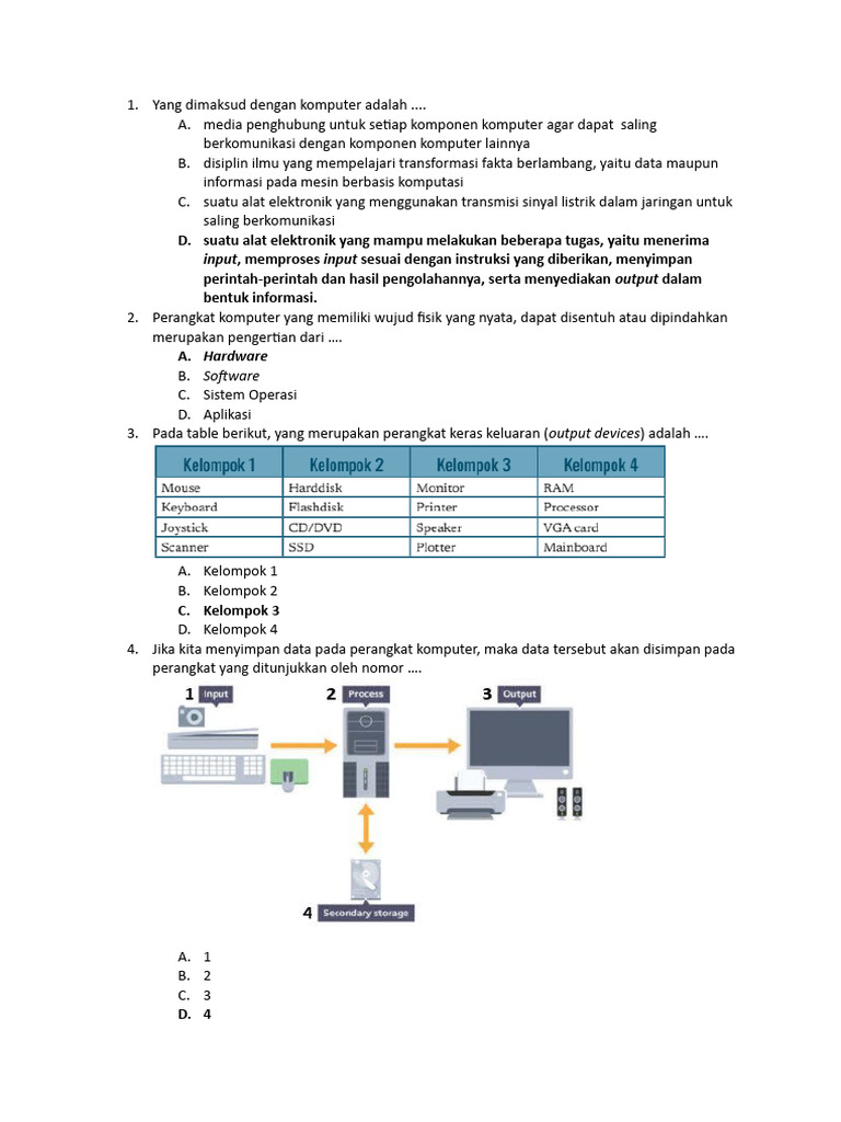 Soal PAT | PDF | Komputer