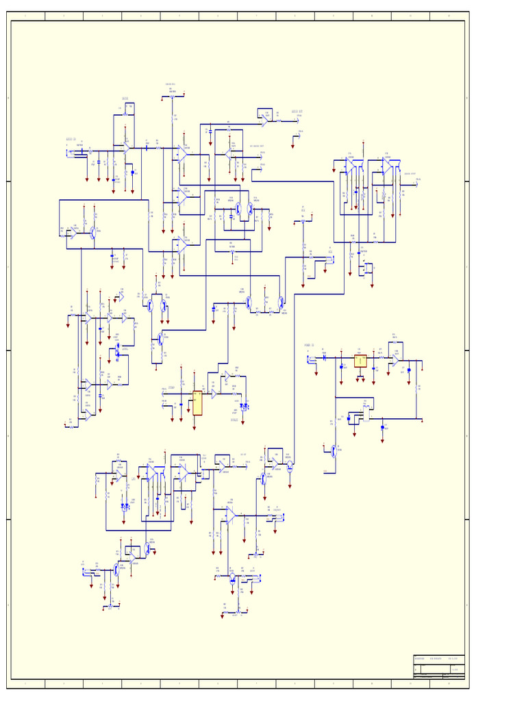 Moog MF 102 Schematics | PDF