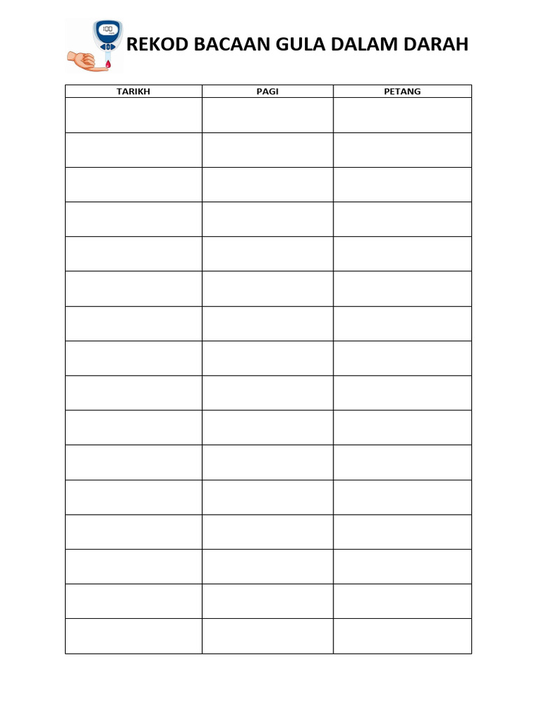 Rekod Tekanan Darah | PDF