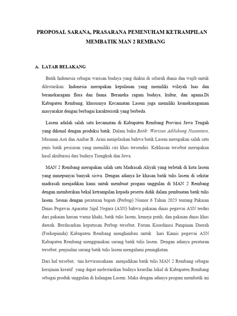 Batik Lasem in | PDF