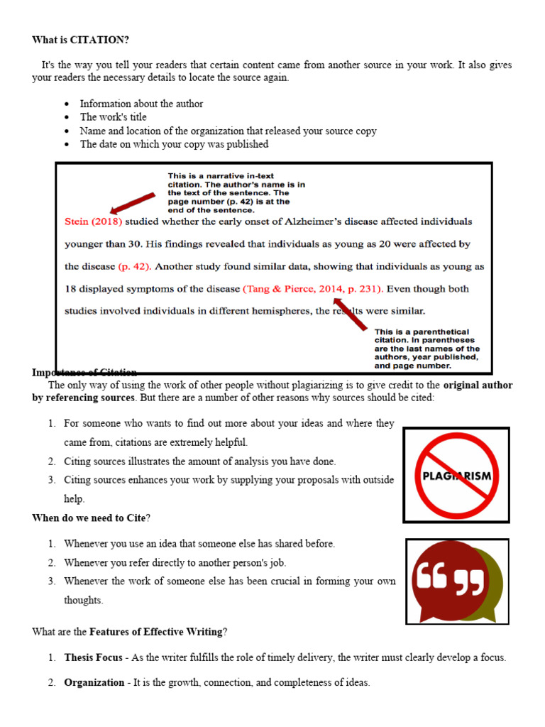 EAPP handouts | Download Free PDF | Citation | Argument