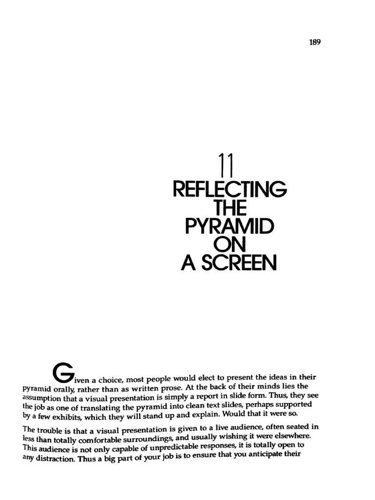 Mint Pyramid On A Screen | PDF