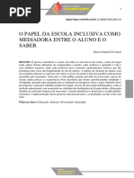 10.mantoan, Maria Teresa Egler. Inclusão Escolar o Que É Por Quê Como ...