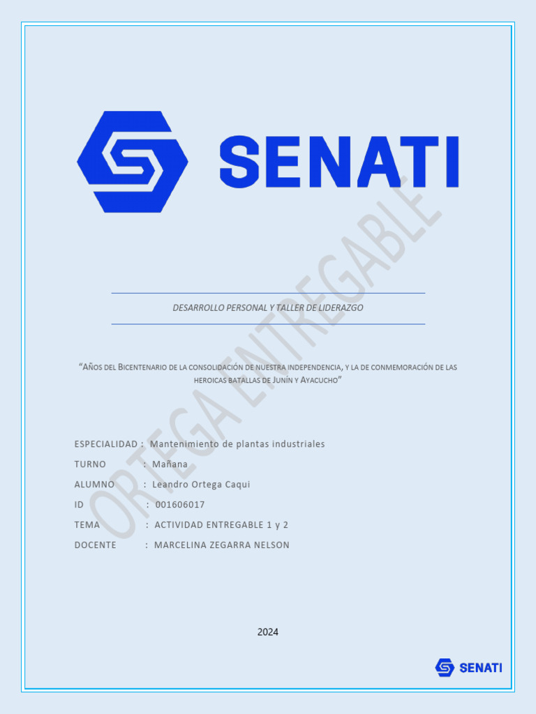 Desarrollo Entregable ORTEGA | PDF | Autoestima | Las emociones