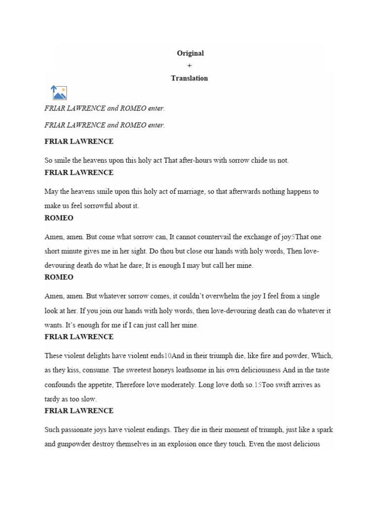 Romeo&Juliet Act 2 | PDF | Religion & Spirituality | Poetry