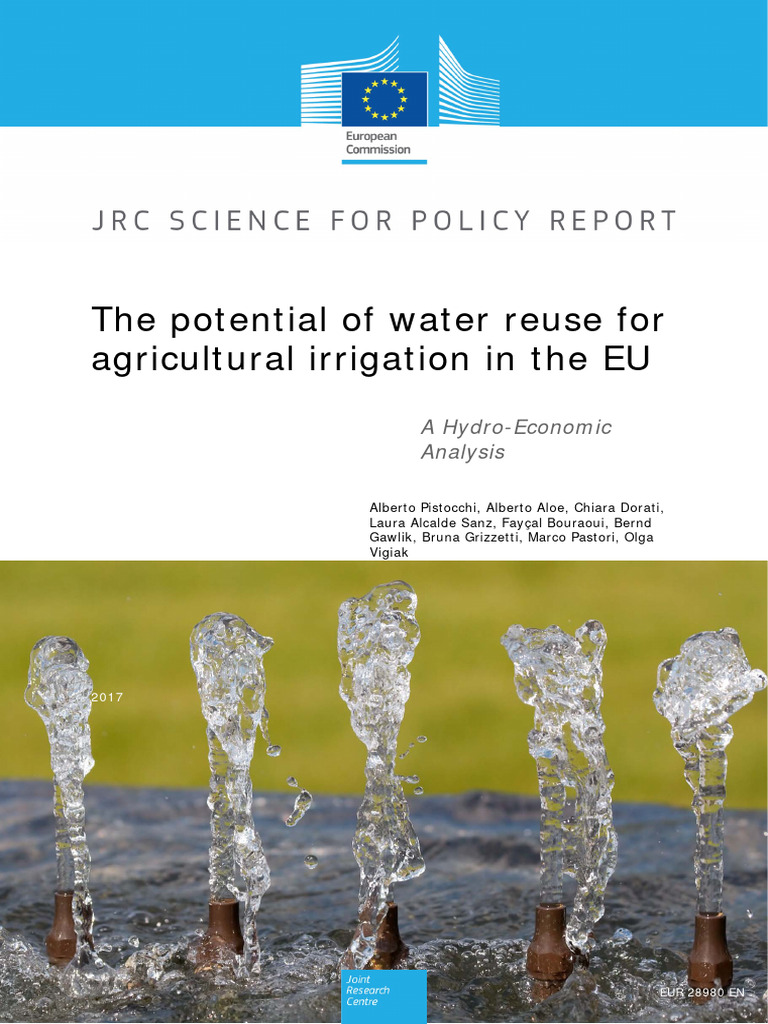 Jrc109870 Jrc109870 JRC Tech Report | PDF | Reclaimed Water | Water