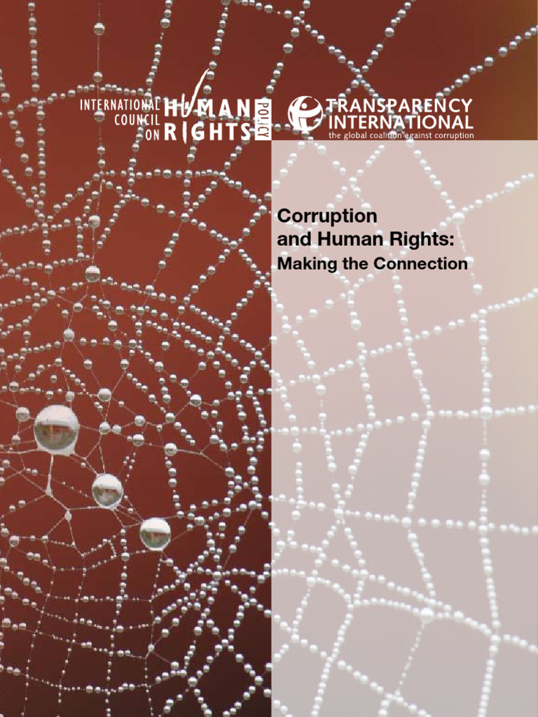 Humanrights Corruption | PDF | Corruption | Human Rights