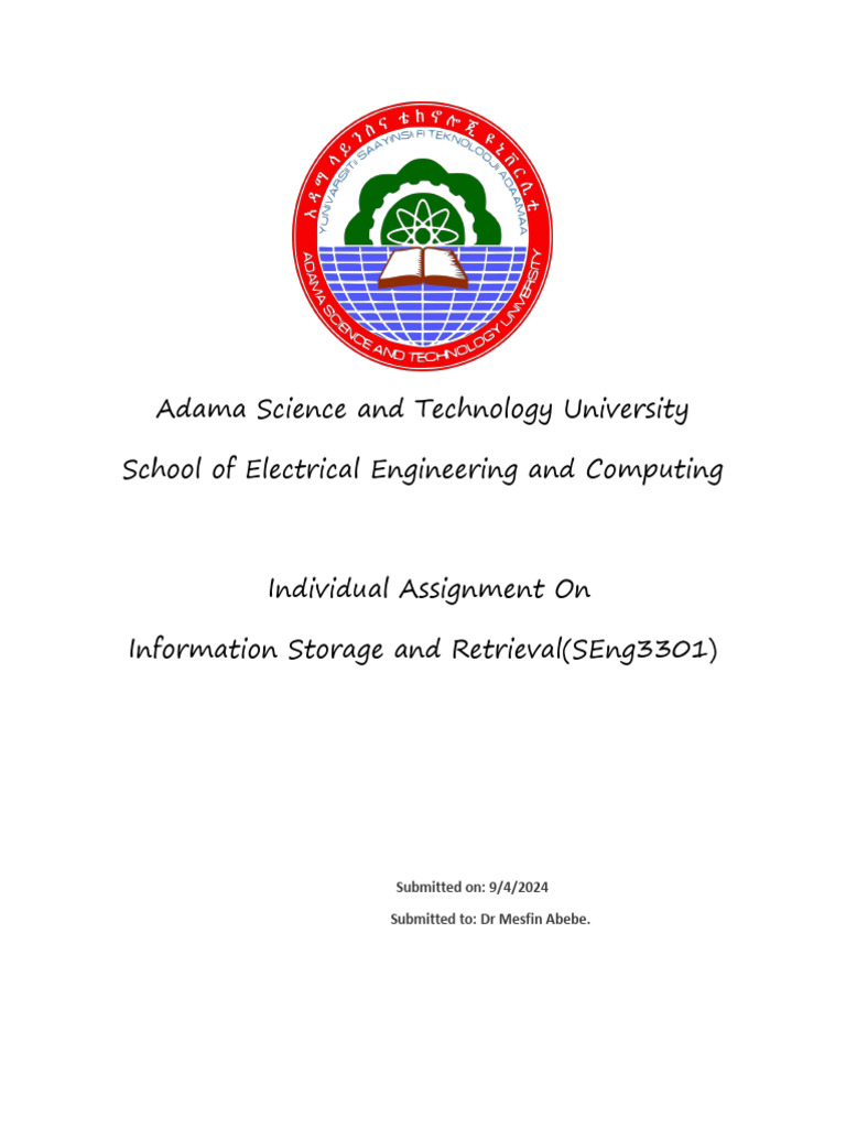 IR Assignment | PDF | Information Retrieval | Web Application