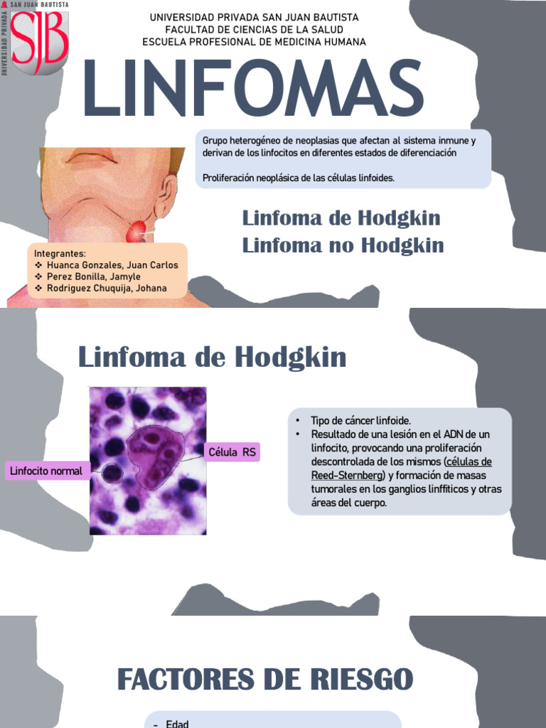 Tipos y Tratamientos de Linfomas | PDF | Linfoma | Especialidades Medicas