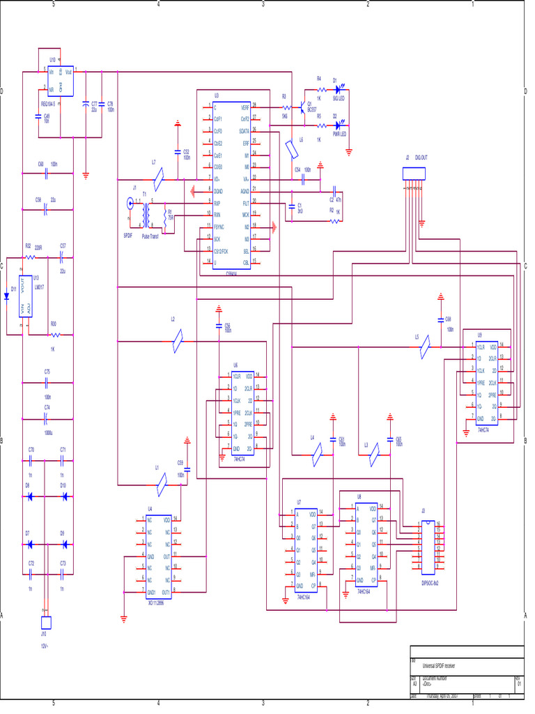 SCHEMATIC1 Receiver | PDF